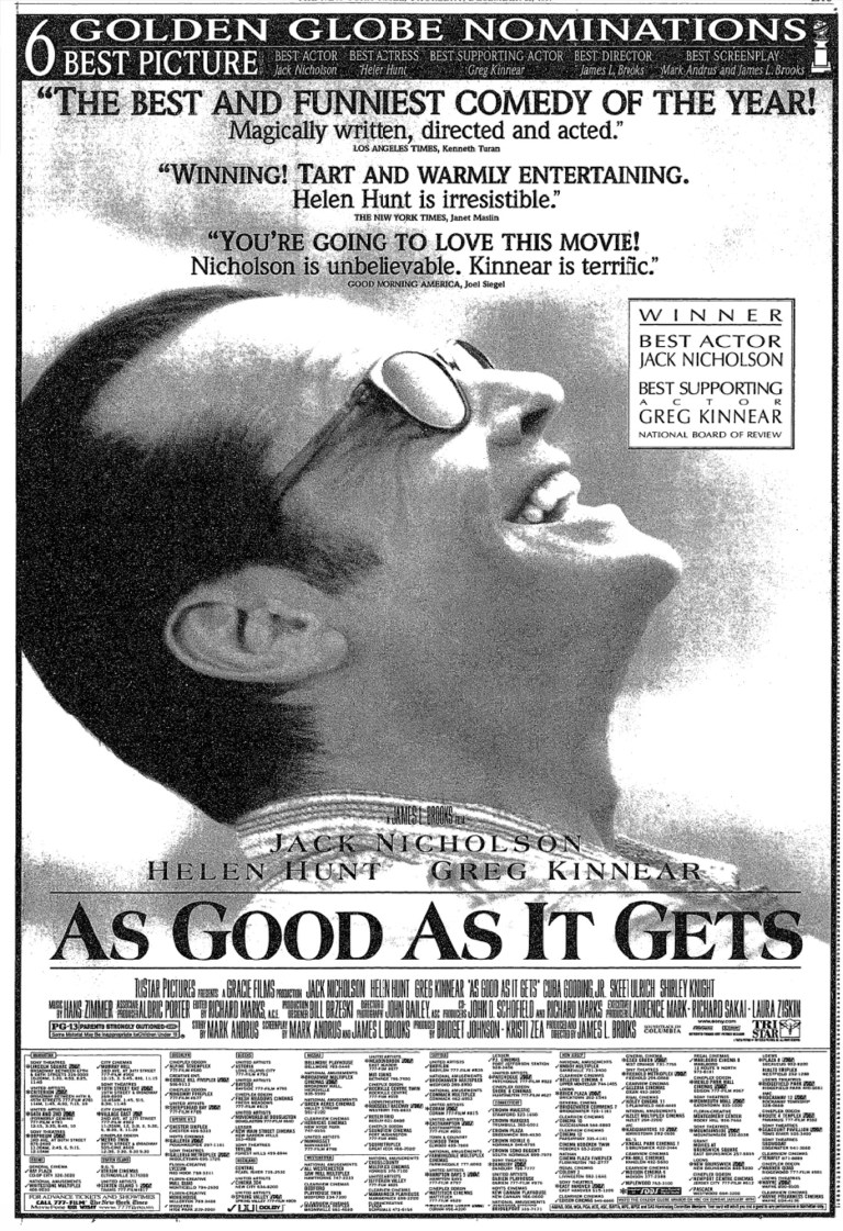 As Good As It Gets (1997) – NYC in Film
